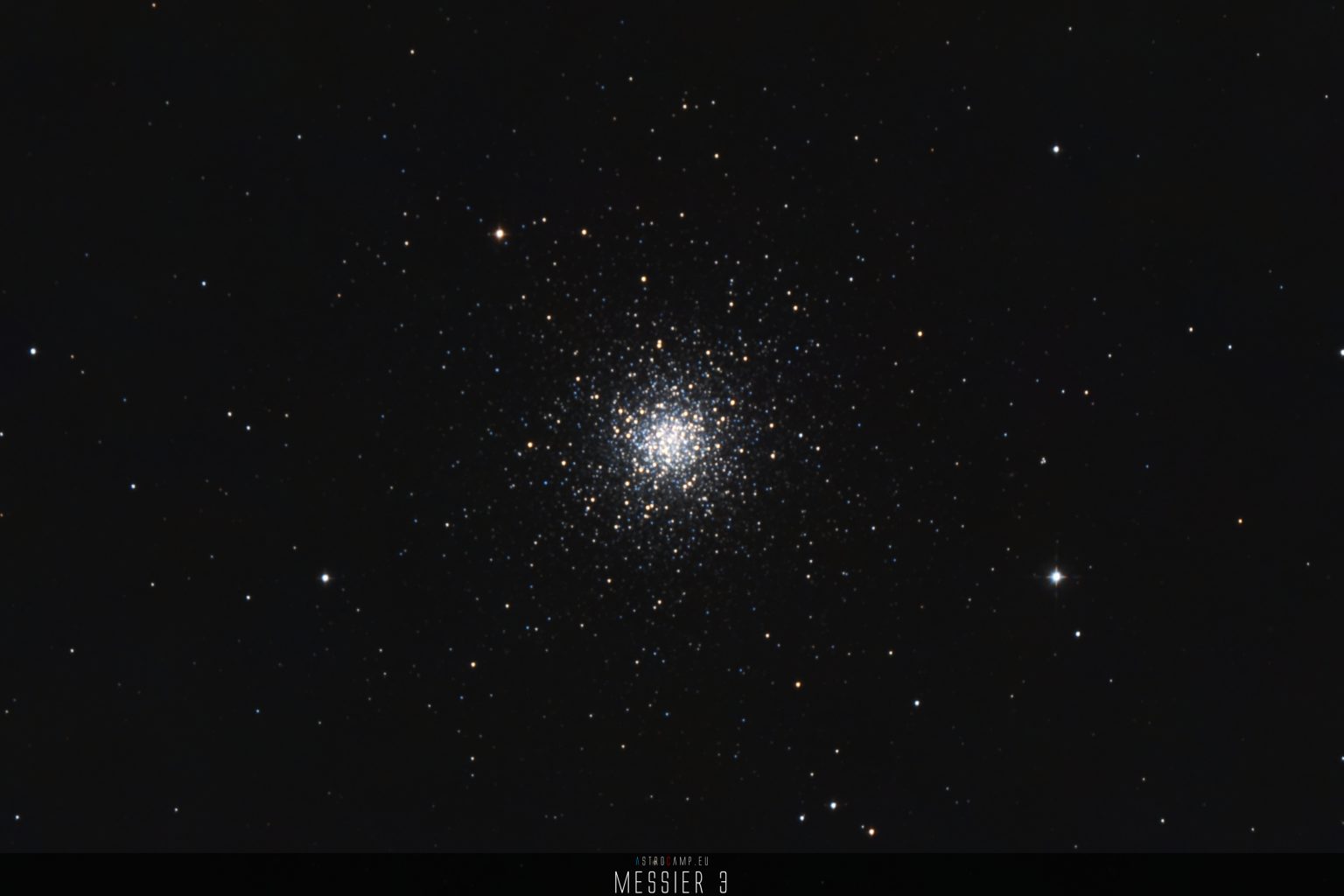 Messier 3 – Astrophotography and Astronomy