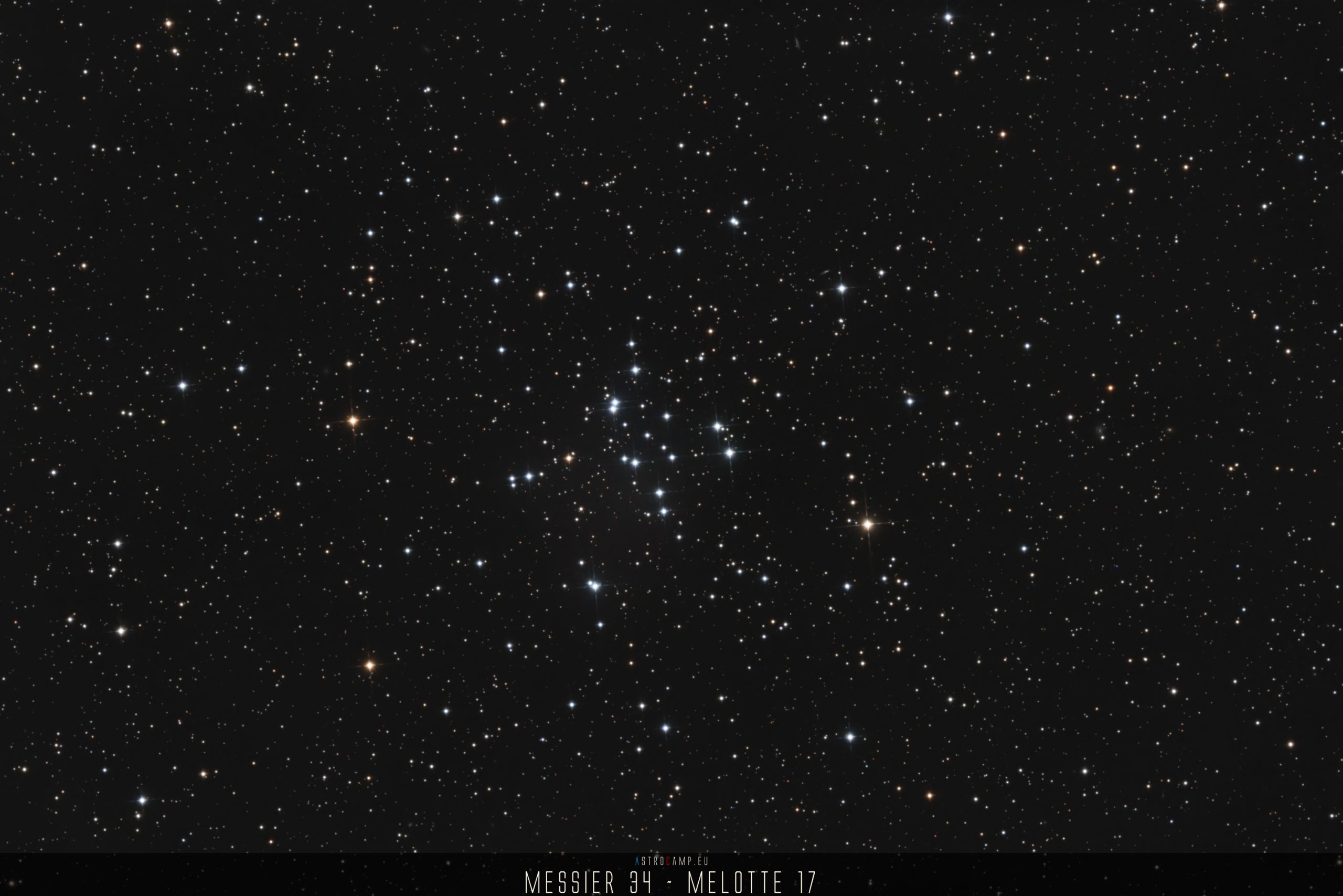 Astrofoto: Messier 34 - 01/24