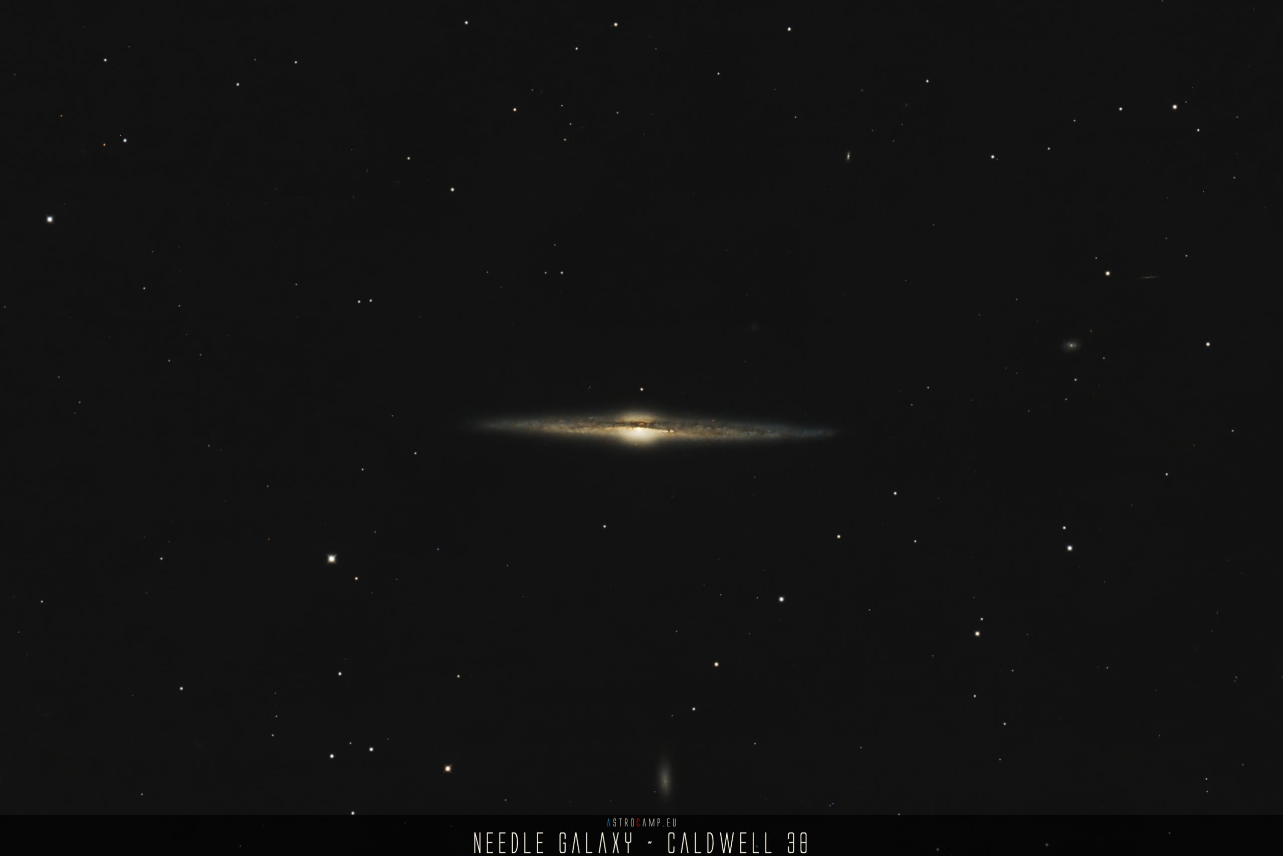 Caldwell 38 – Needle Galaxy – Astronomy and Astrophotography