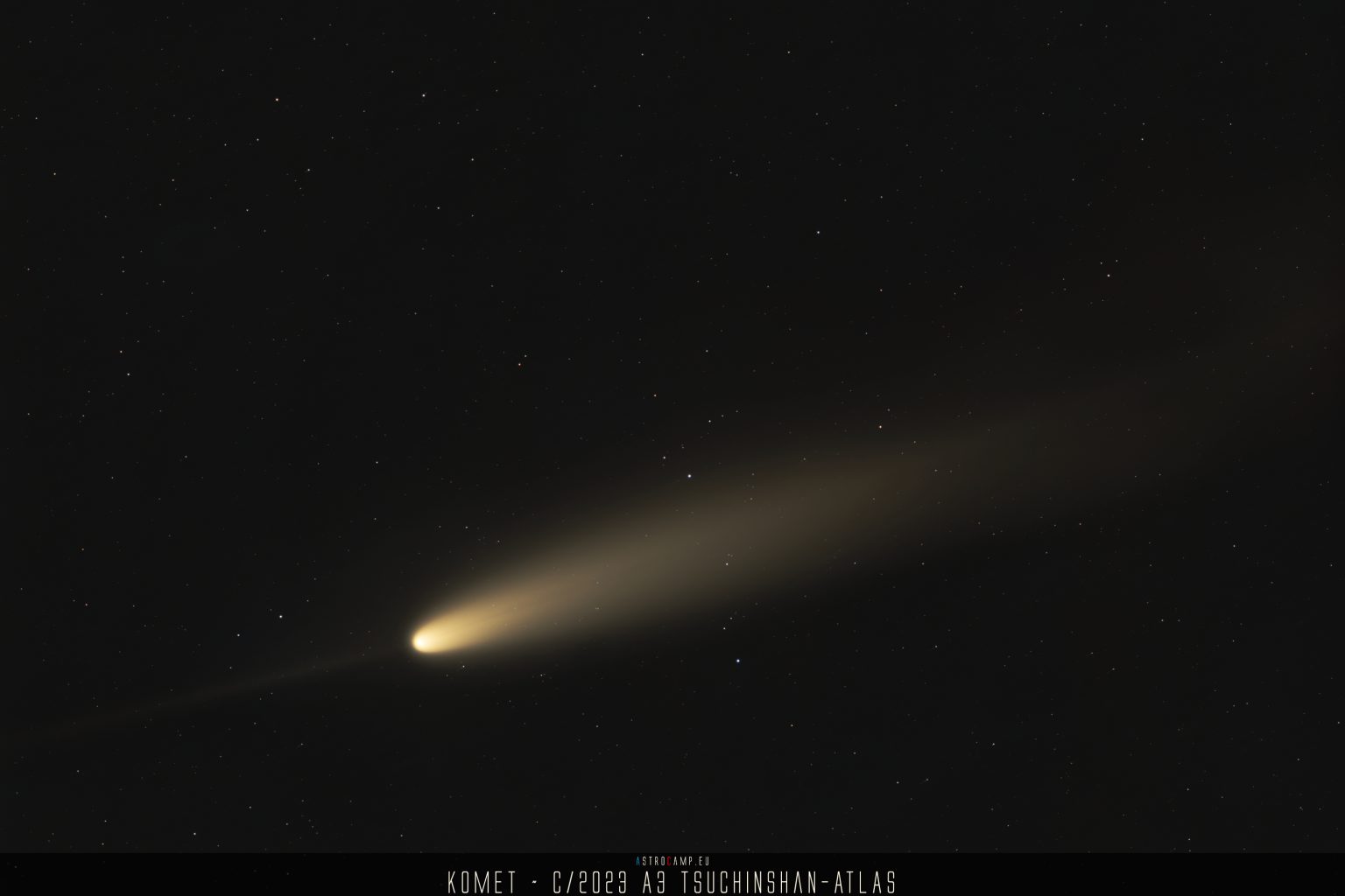 C/2023 A3 (Tsuchinshan-ATLAS) – Astrofotografie und Astronomie