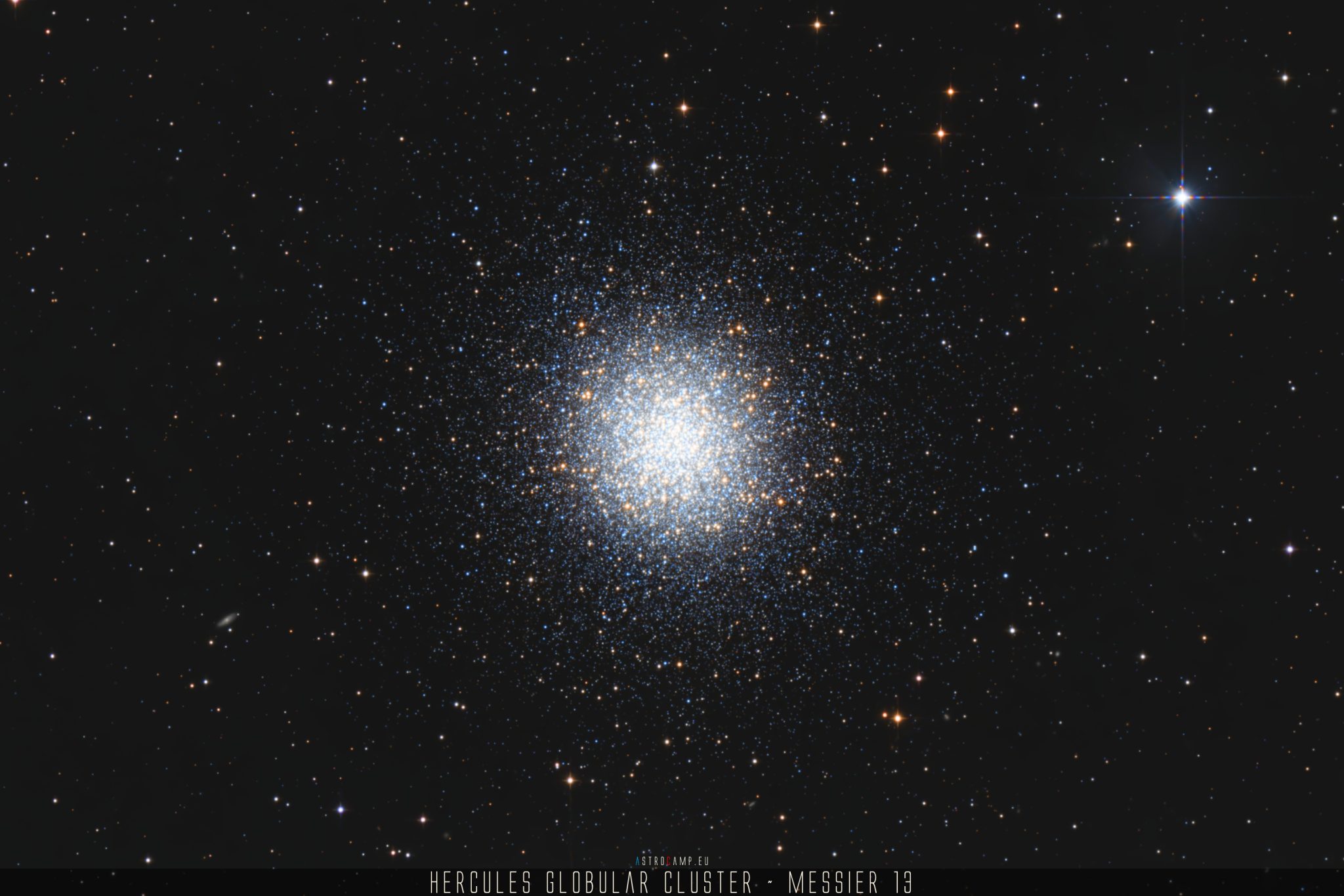 Messier 13 – Hercules Globular Cluster – Astronomy and Astrophotography