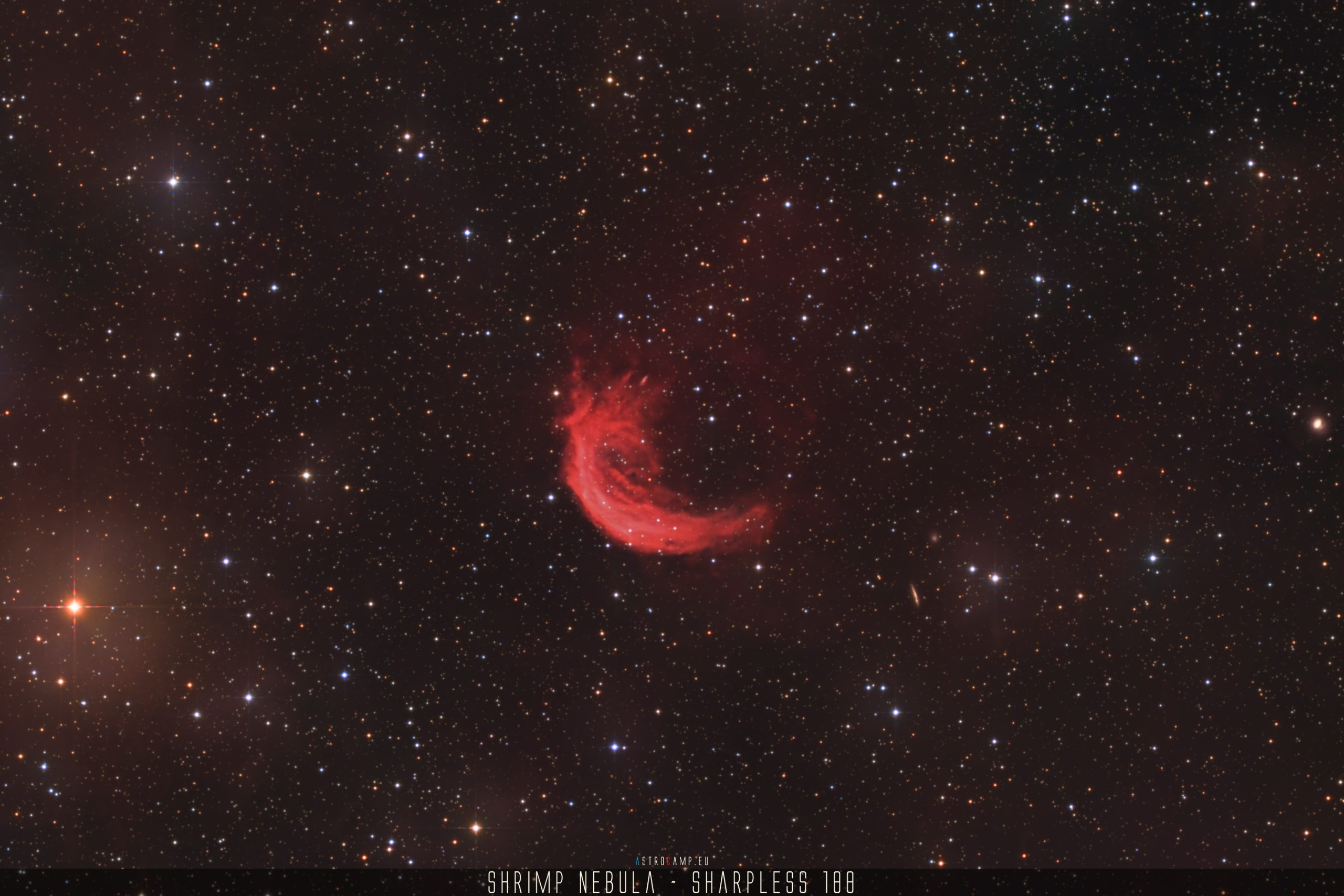 Sharpless 188 - Shrimp Nebula